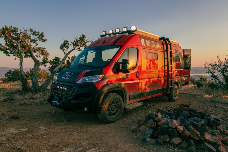 Order a Camper Van for Ram Promaster, Ford Transit or Mercedes Sprinter