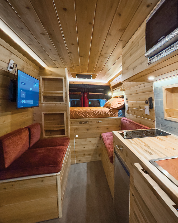 Boho Camper Vans Gallery and Photos of Past Builds