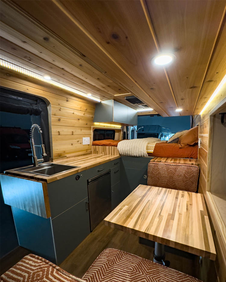 Boho Camper Vans Gallery and Photos of Past Builds