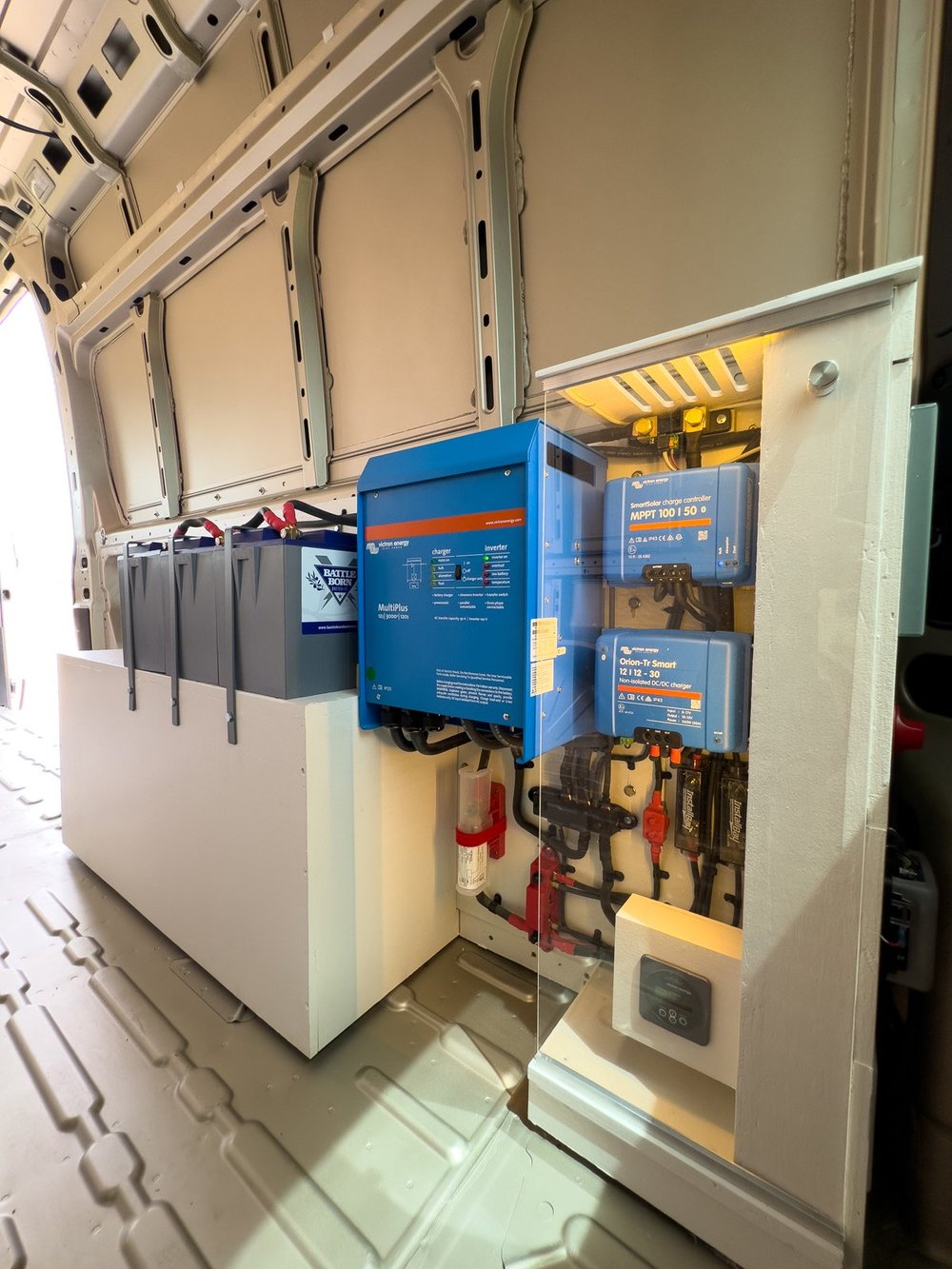 DIY RAM Promaster Layout