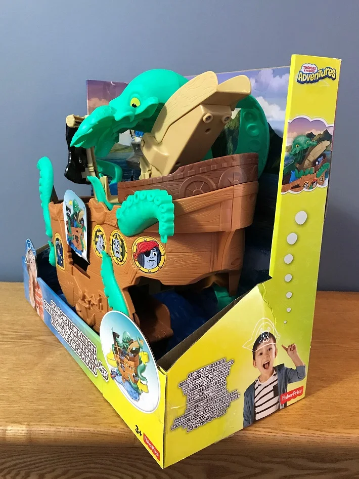 Thomas & Friends Adventures Sea Monster Pirate Set — Toys 'N Little ...