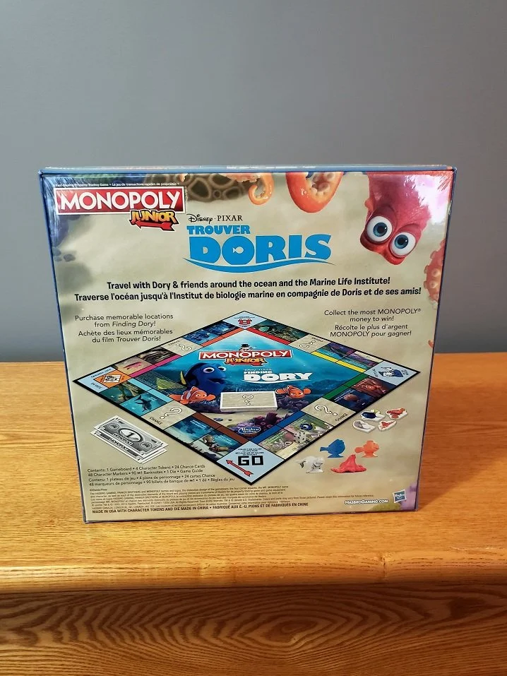 Disney Pixar Finding Dory Monopoly Junior — Toys 'N Little Treasures
