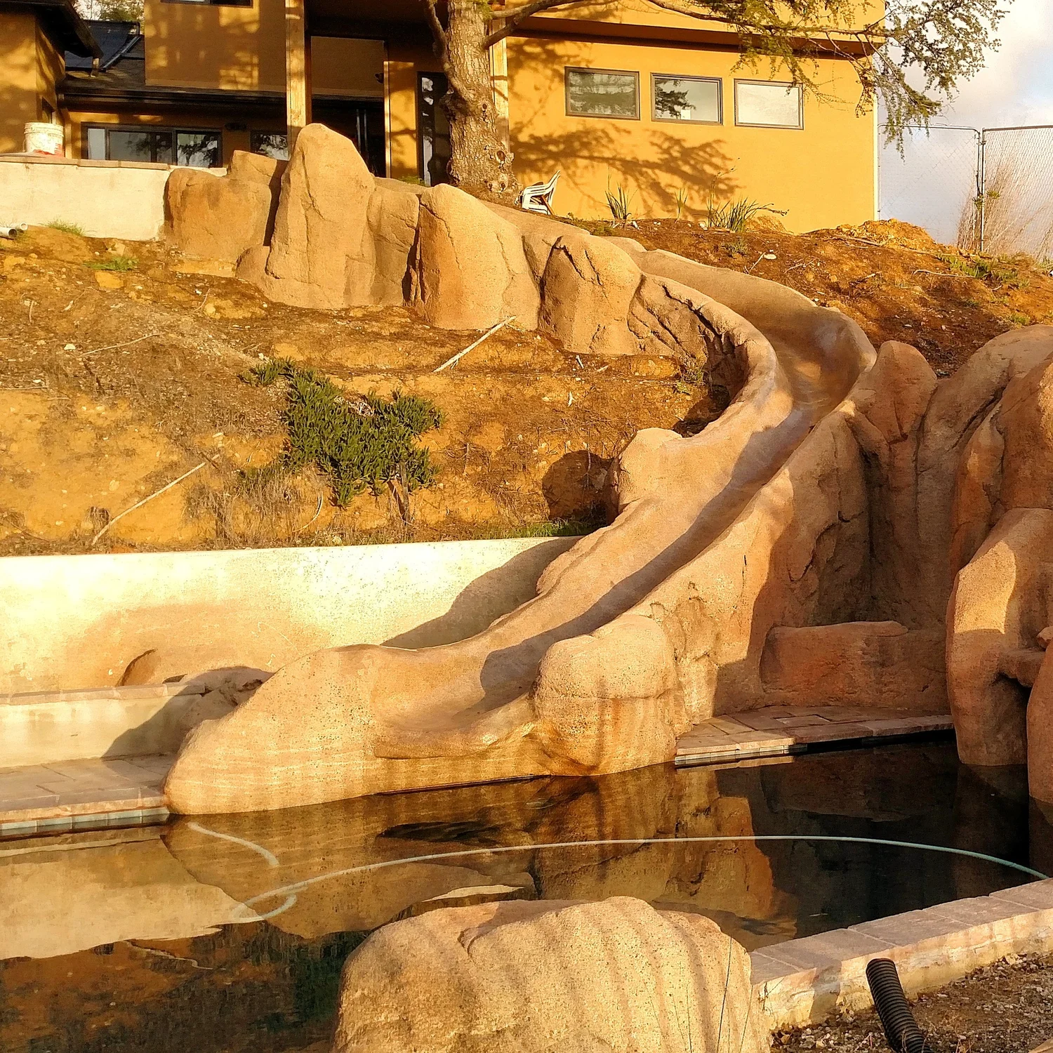 How To Build A Concrete Pool Slide | Dave R. Henderson