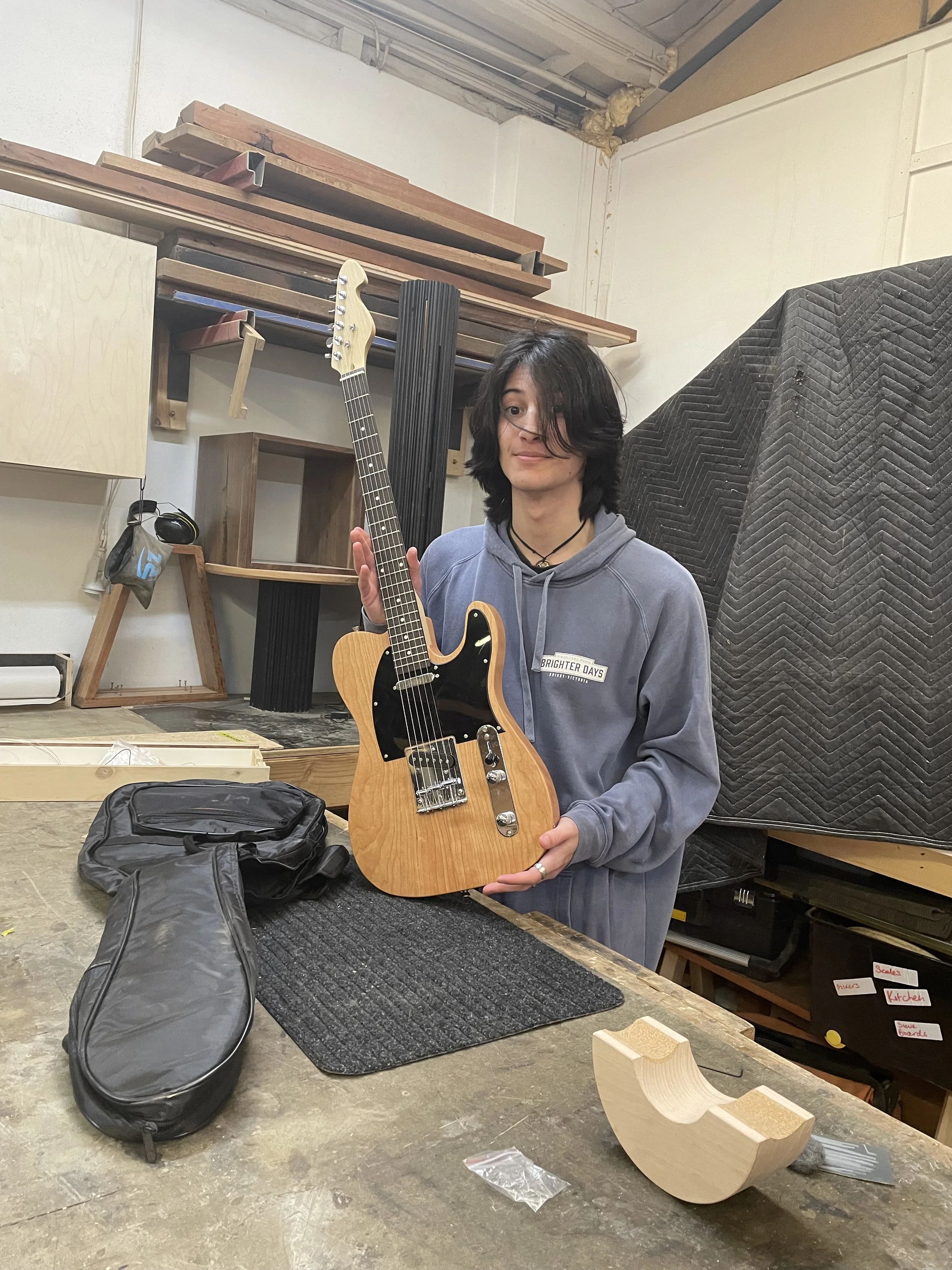 Guitar Building Course Melbourne — The Shed