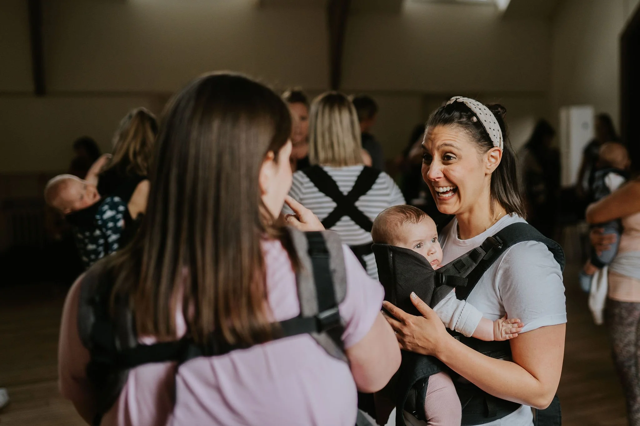 Babywearing dance classes — Dance Like a Mother