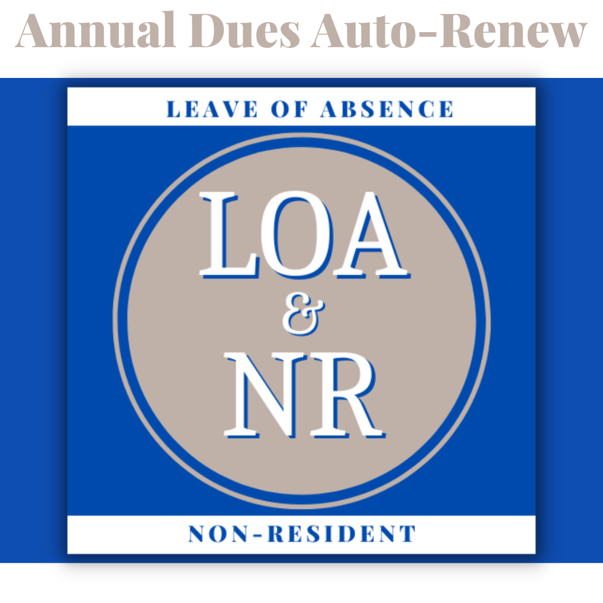 Pay Dues Now — Madonna Circle