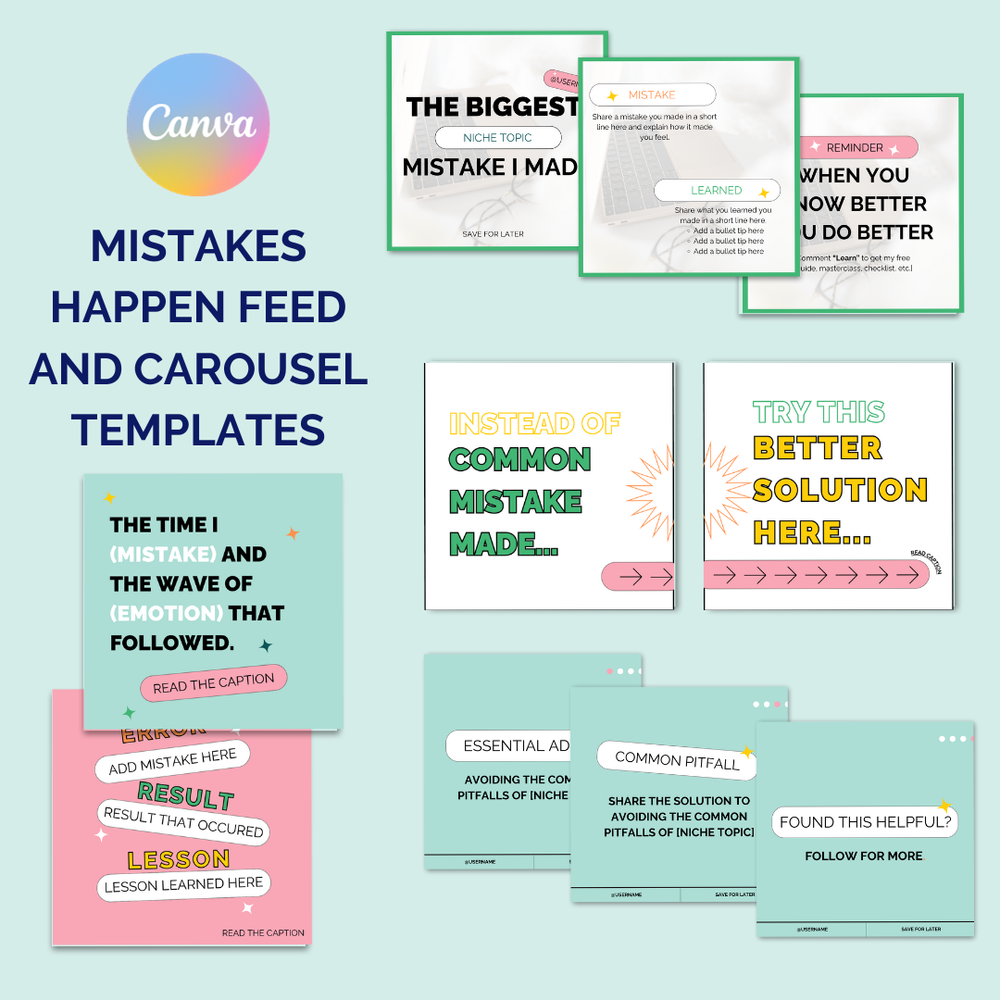 Social Media Templates — She Bold Stock