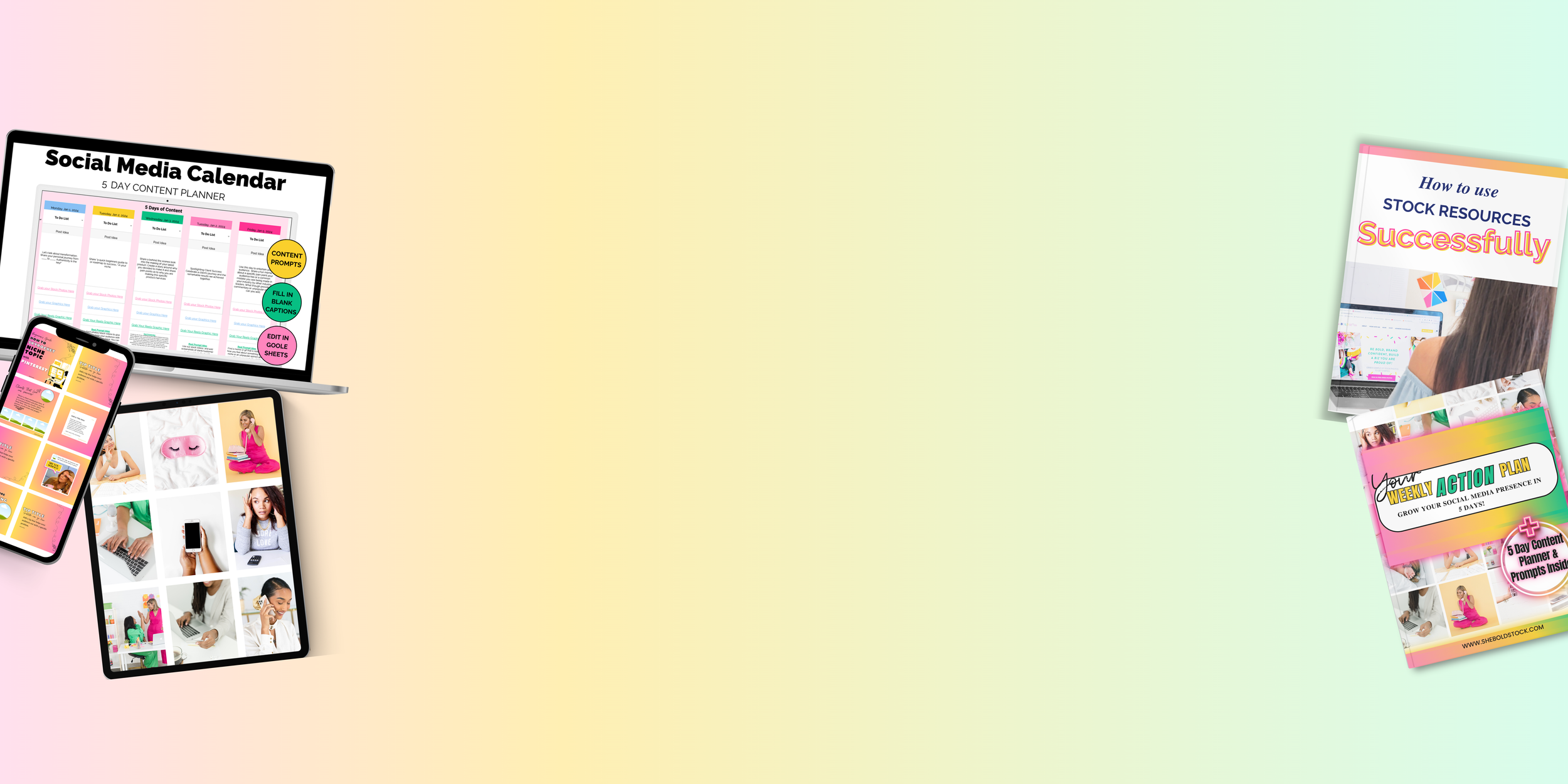 She Bold Stock | Styled Stock Images for Solopreneurs