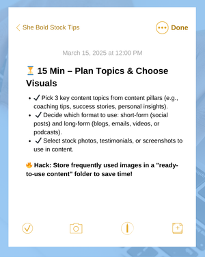 How to Create Consistent Content: 3-Step Content Plan for Social Media ...