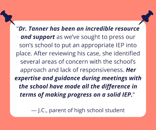 Special Education Advocate | Brandi Tanner, Ph.D. | Georgia