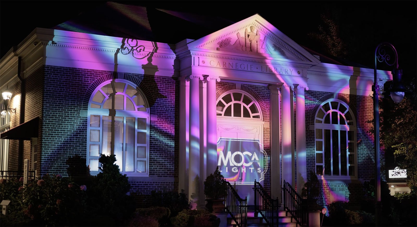 Patchogue MOCA Lights Projection Festival 2023 — MYND Workshop