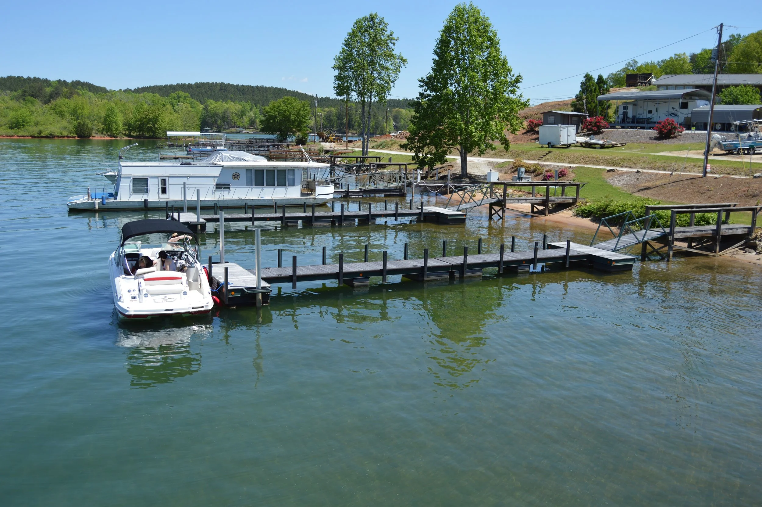 Docking & Boat Ramp — Sunset Marina