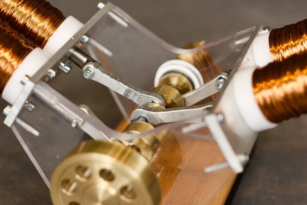 Making a V4 solenoid engine — The Practical Engineer