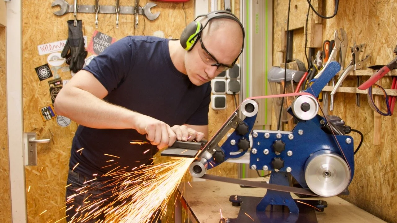 My 2x48" Belt Grinder - its a beast! — The Practical Engineer