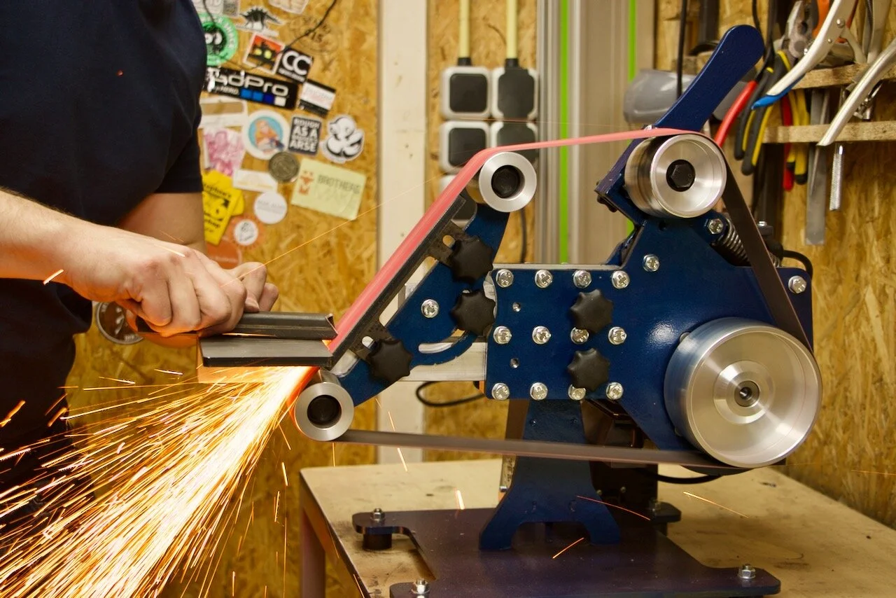 My 2x48" Belt Grinder - its a beast! — The Practical Engineer