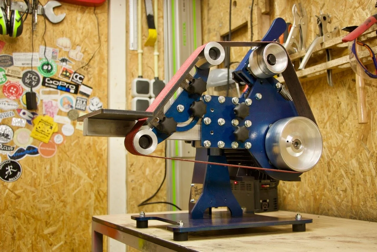 My 2x48" Belt Grinder - its a beast! — The Practical Engineer