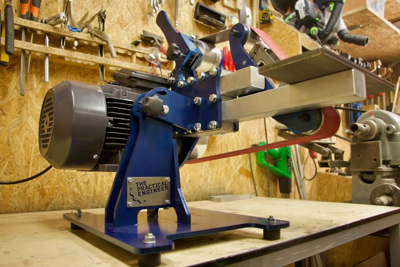 My 2x48" Belt Grinder - its a beast! — The Practical Engineer