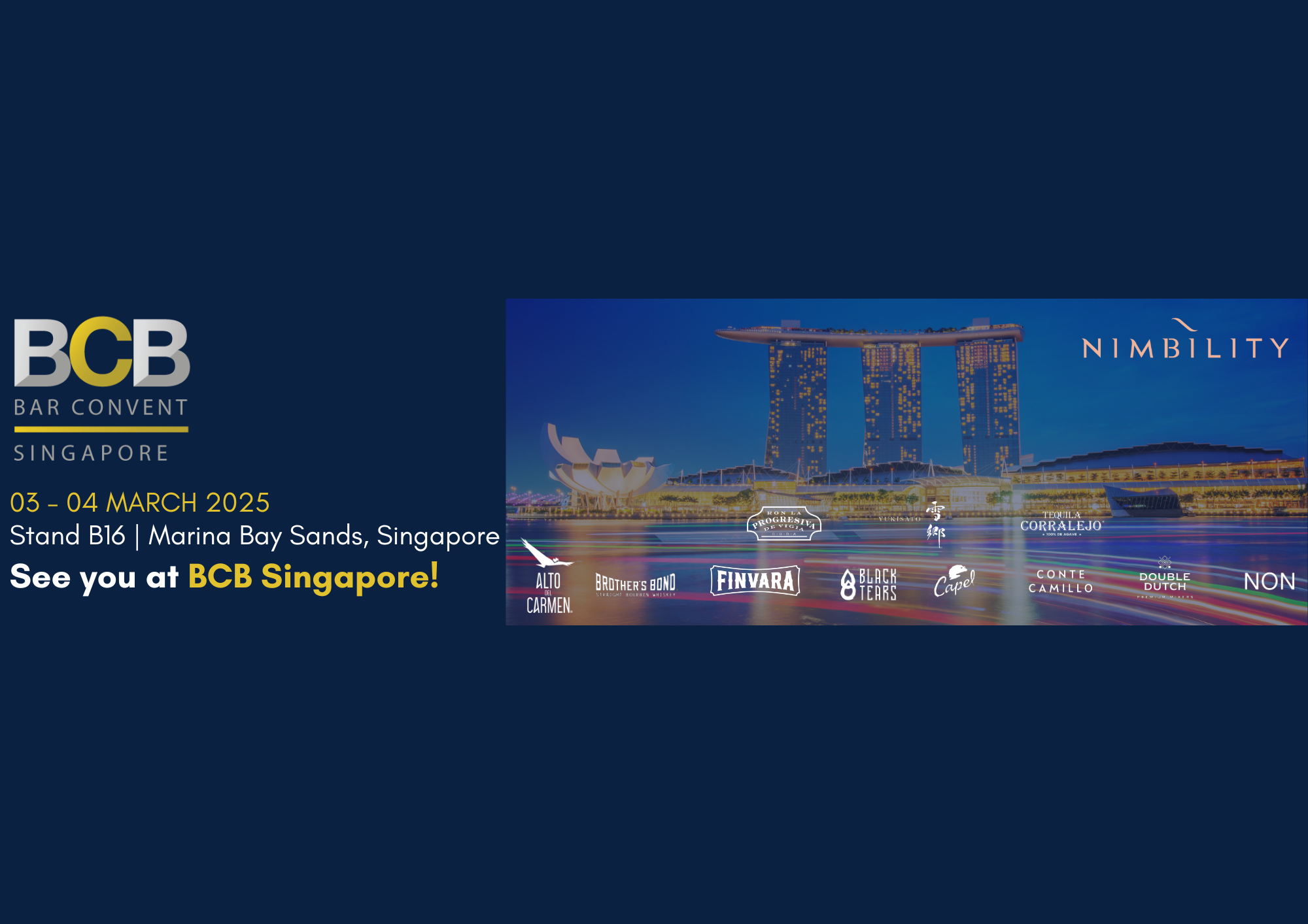 Nimbility to Showcase Spirits, Mixers and Non-Alc portfolio at BCB ...