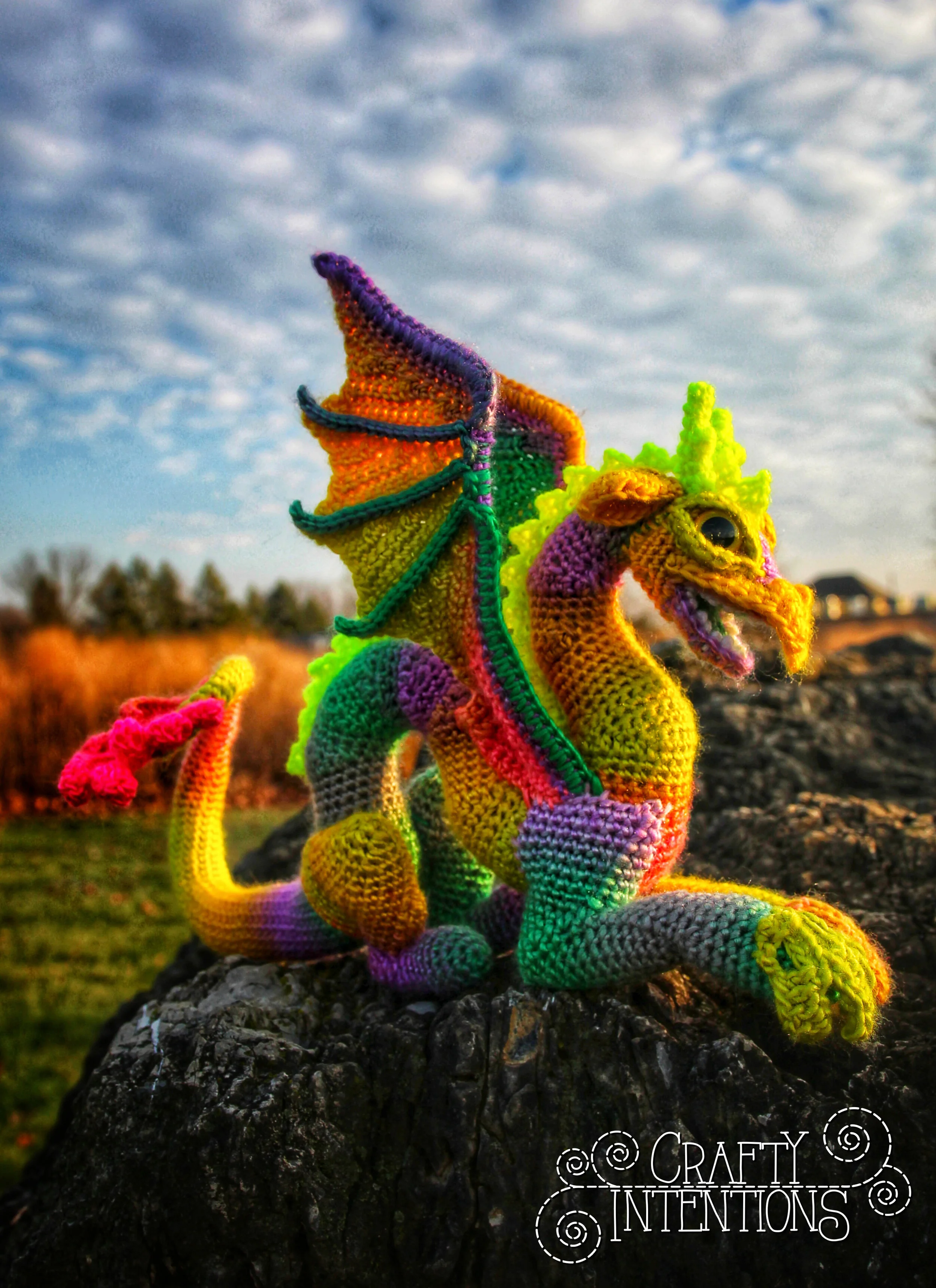 Small Eastern Dragon Pattern!! — Crafty Intentions