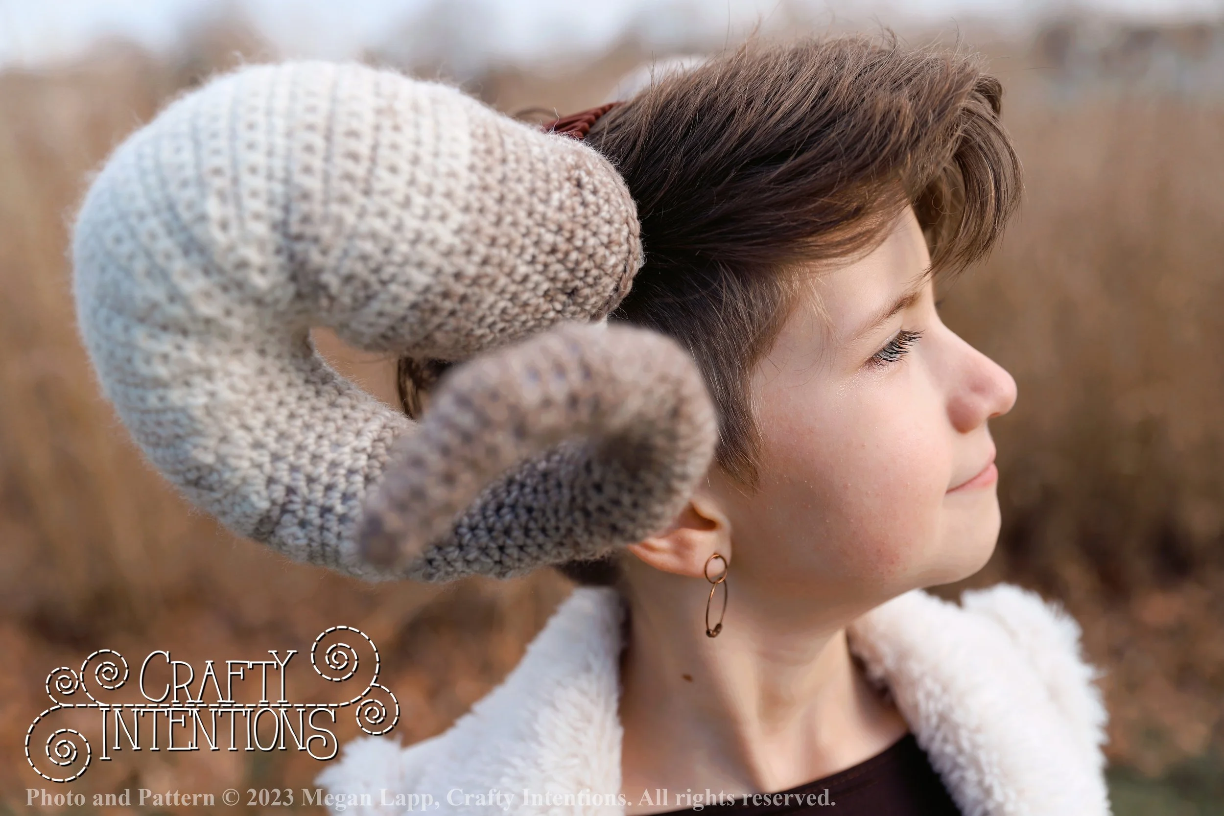 Wearable Ram Horns: Set 1 — Crafty Intentions