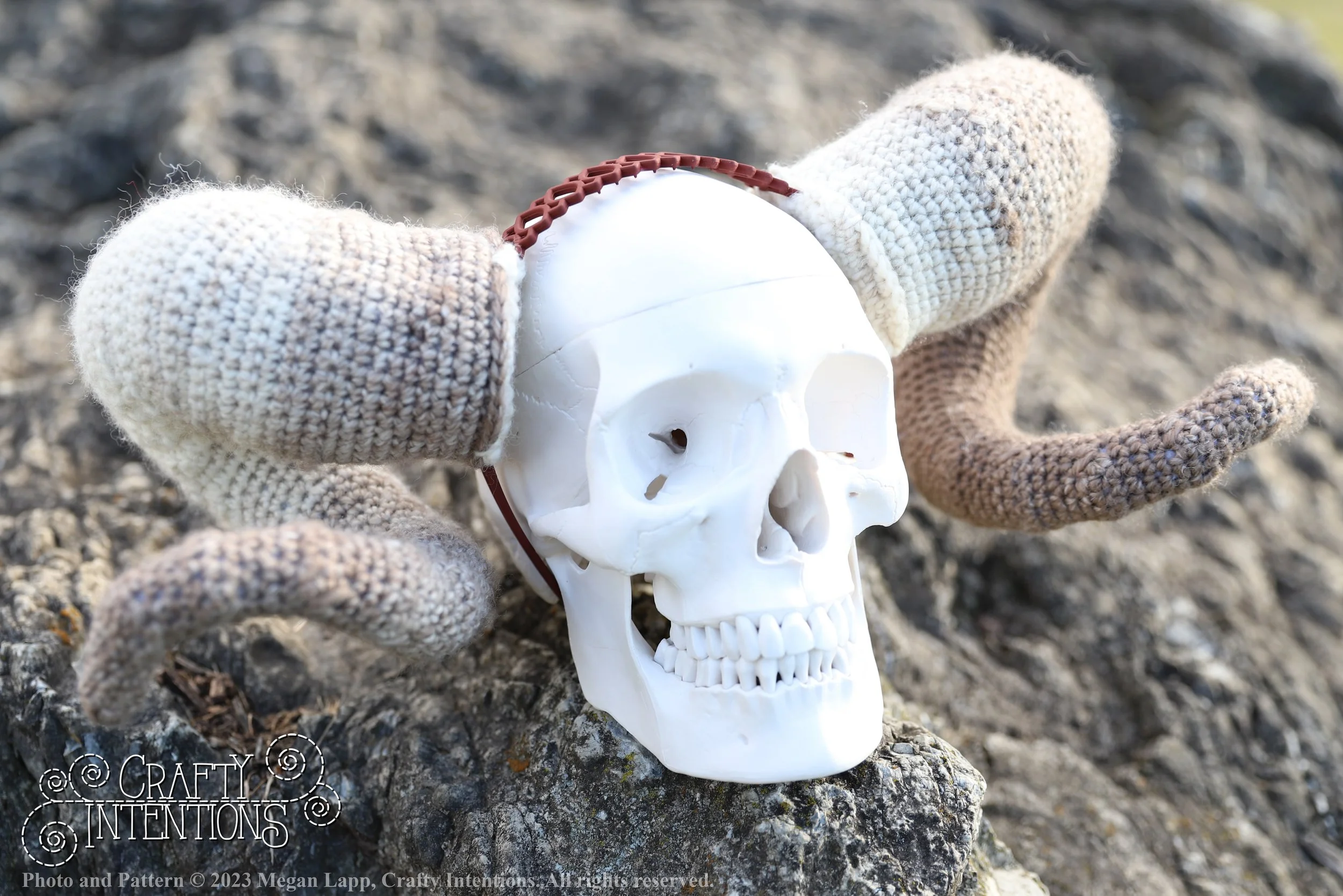 Wearable Ram Horns: Set 1 — Crafty Intentions