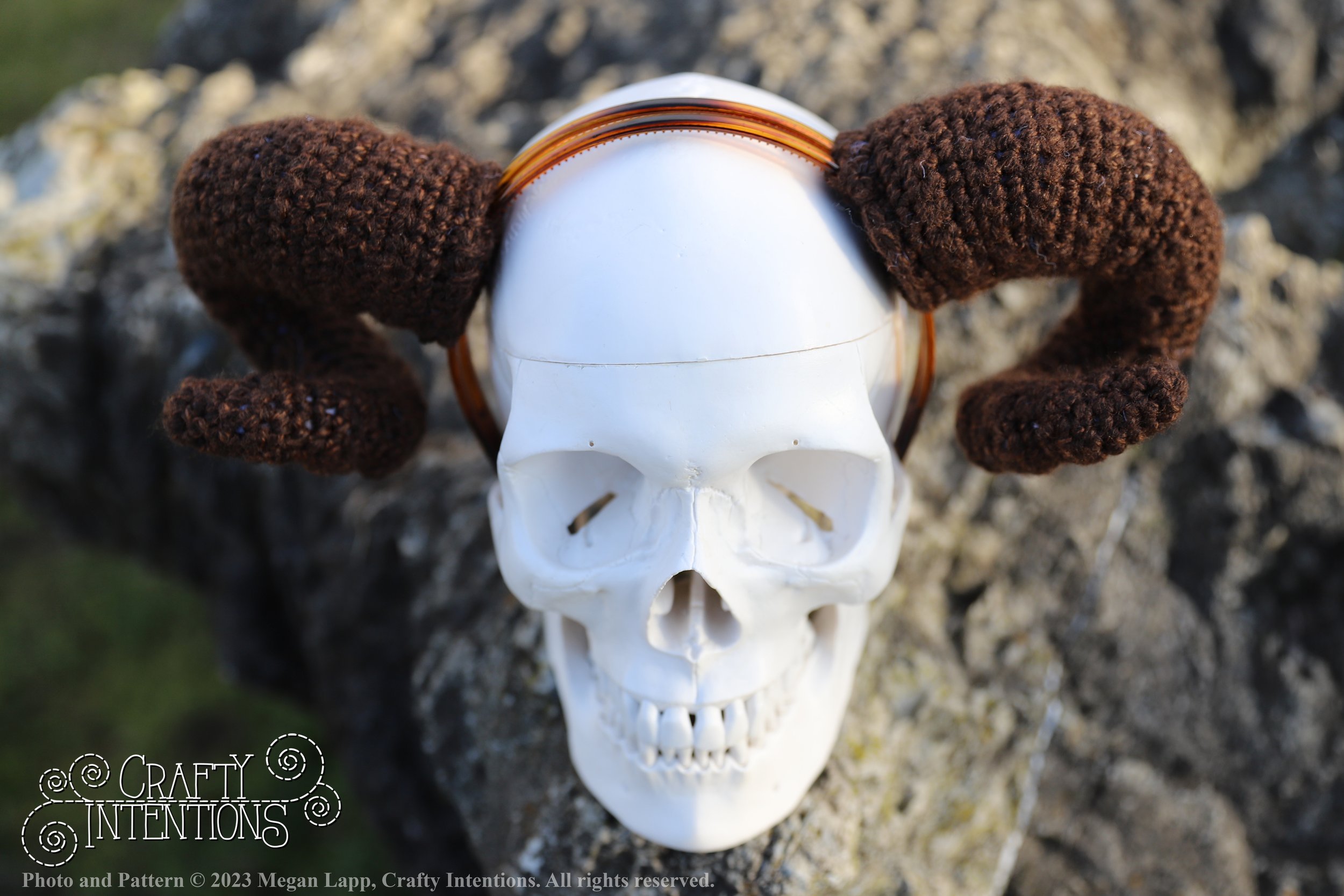 Wearable Ram Horns: Set 1 — Crafty Intentions