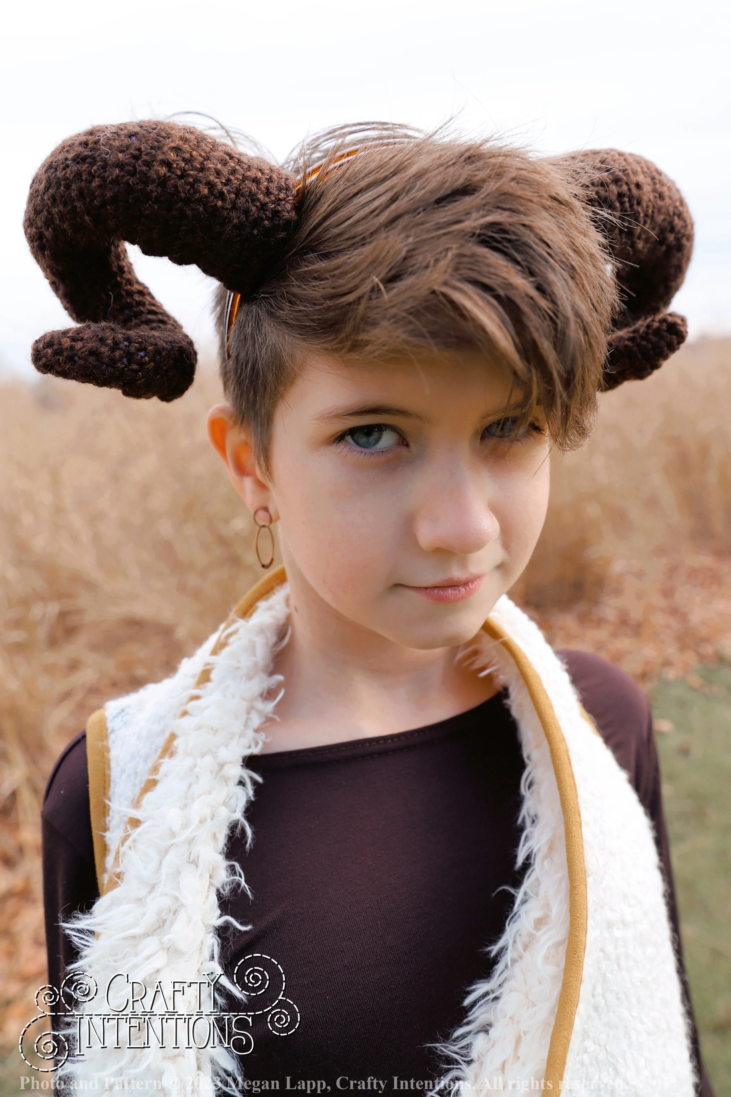 Wearable Ram Horns: Set 1 — Crafty Intentions