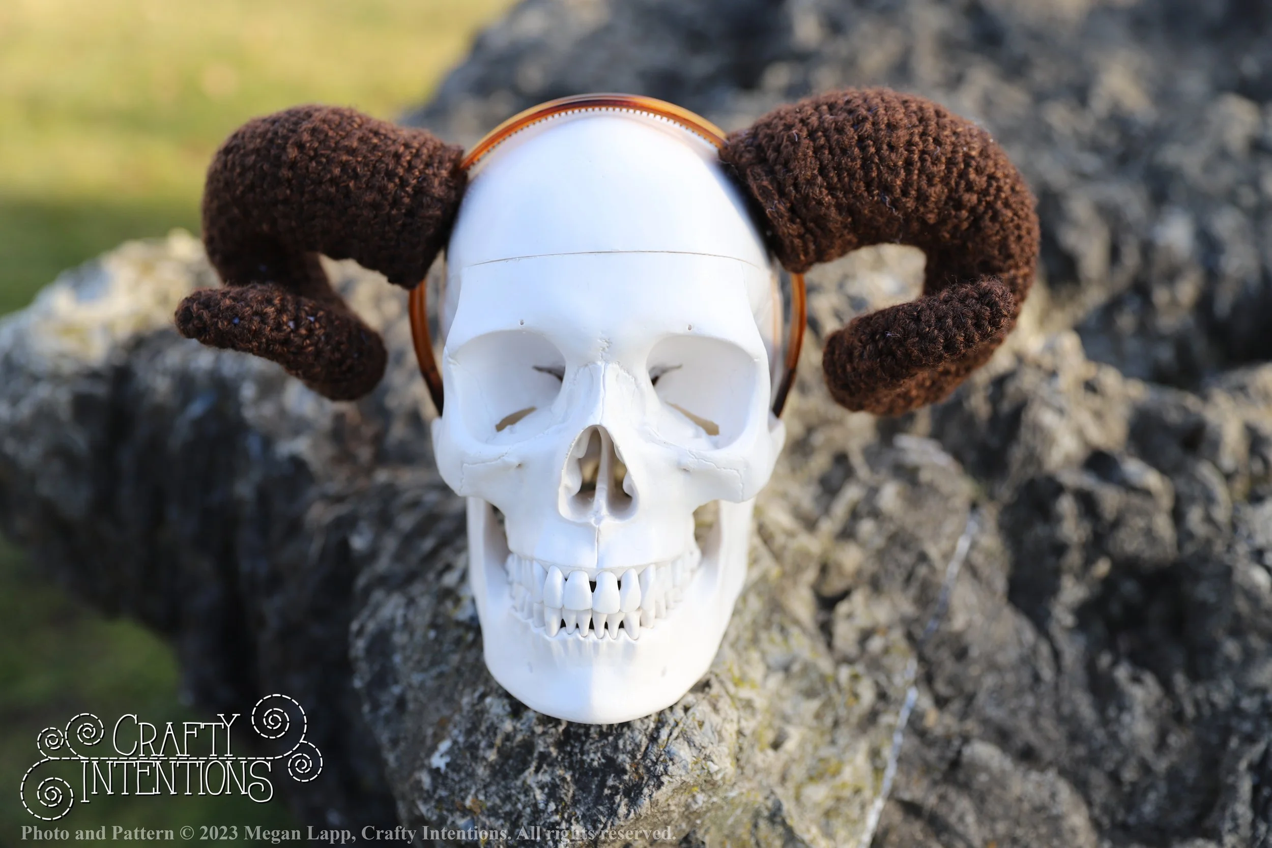 Wearable Ram Horns: Set 1 — Crafty Intentions