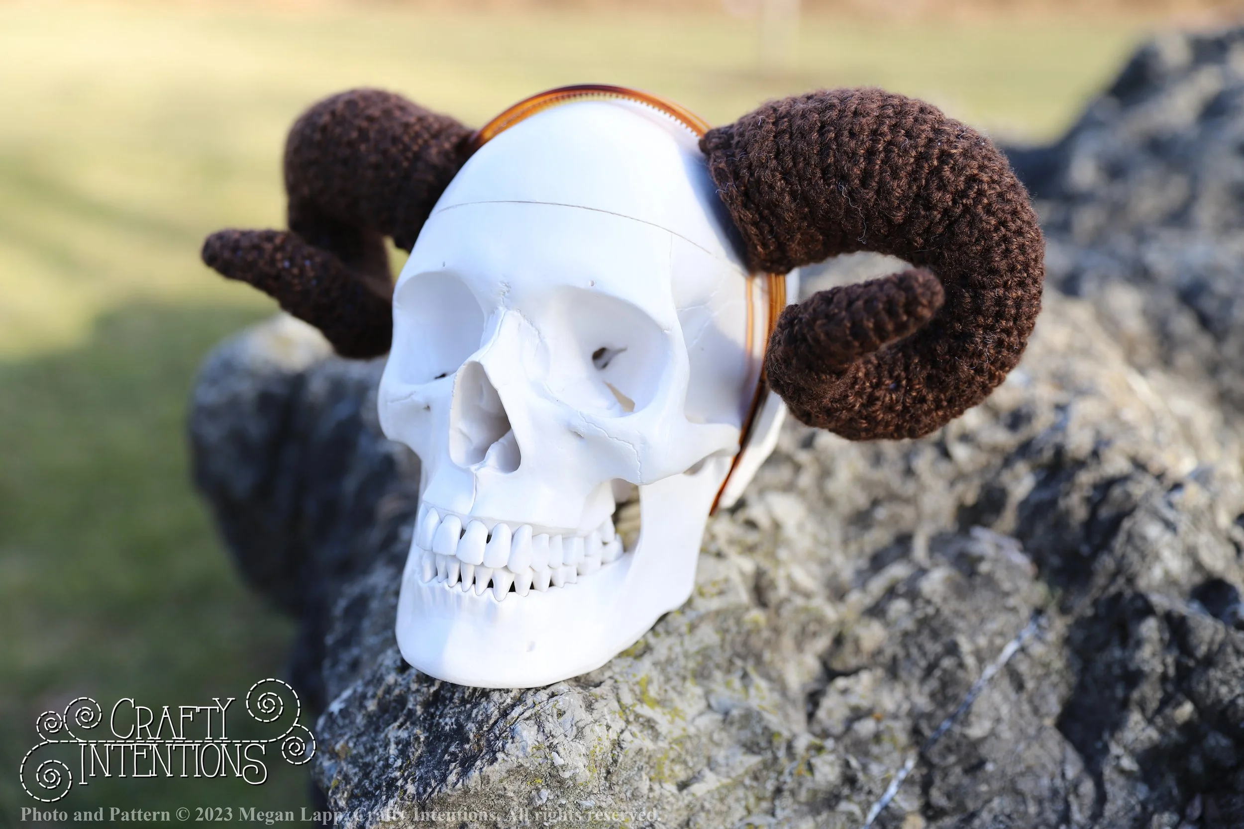 Wearable Ram Horns: Set 1 — Crafty Intentions
