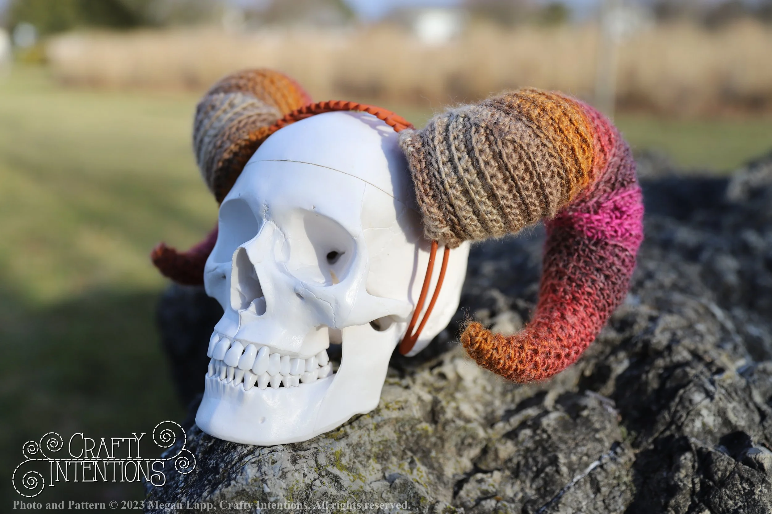 Wearable Ram Horns: Set 1 — Crafty Intentions