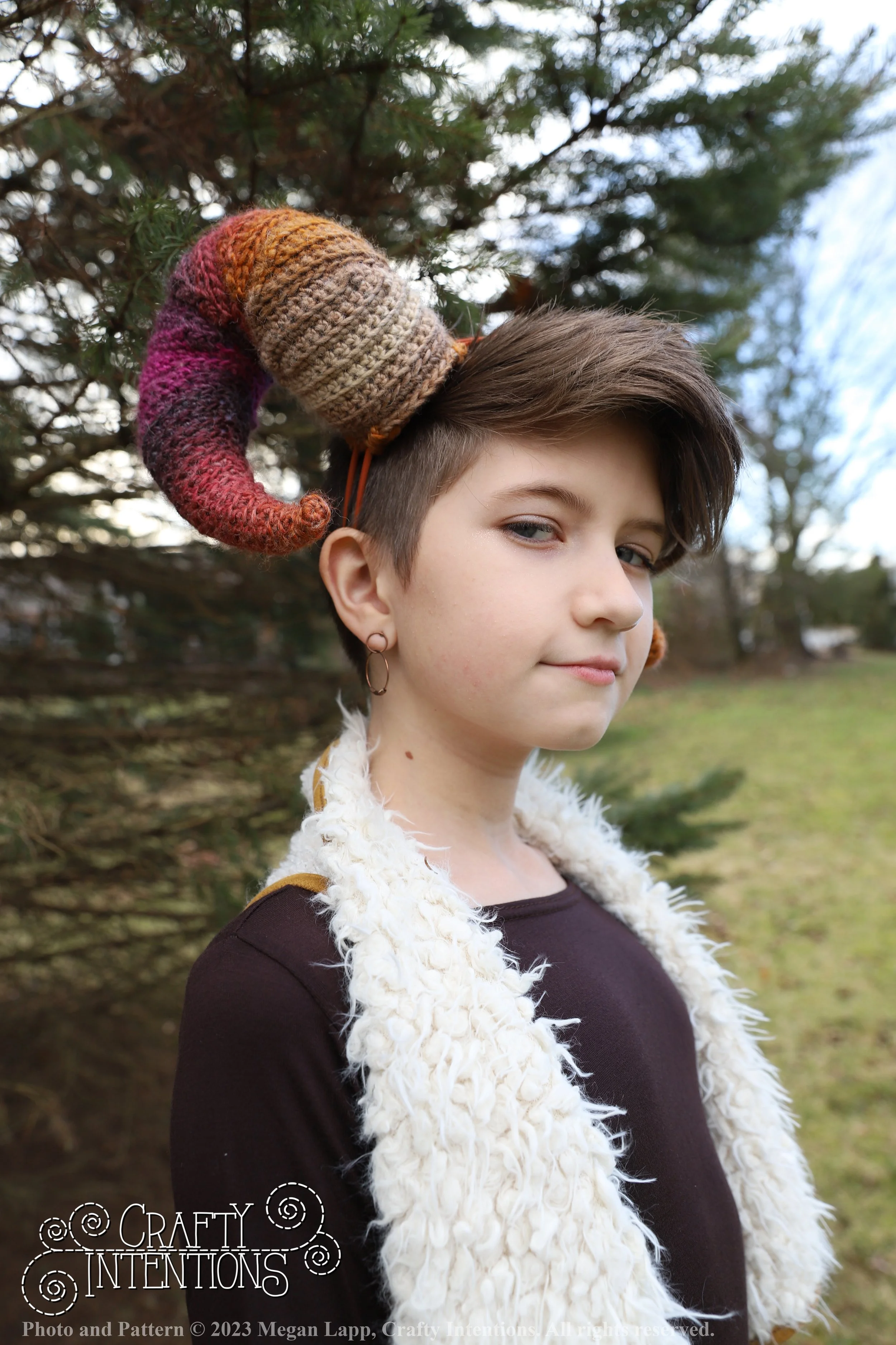 Wearable Ram Horns: Set 1 — Crafty Intentions