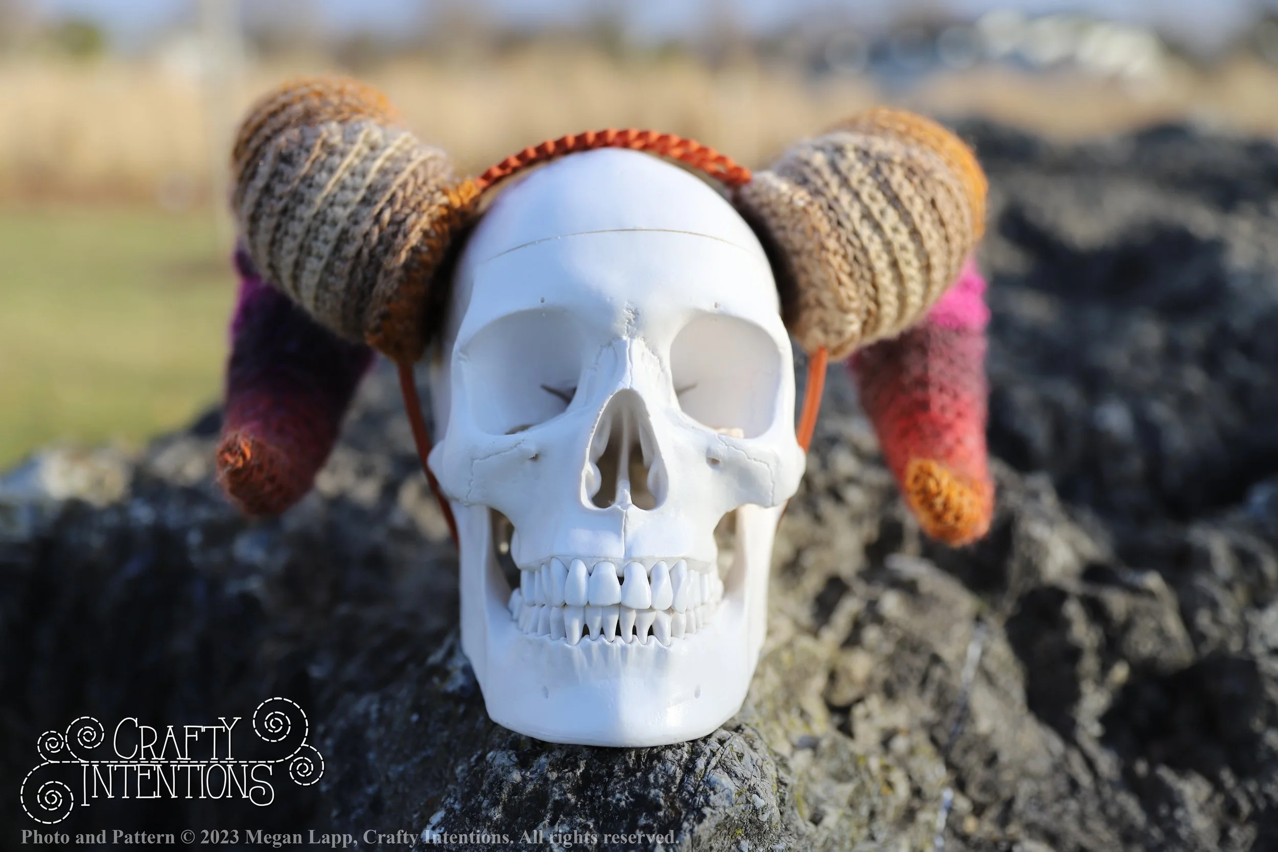 Wearable Ram Horns: Set 1 — Crafty Intentions