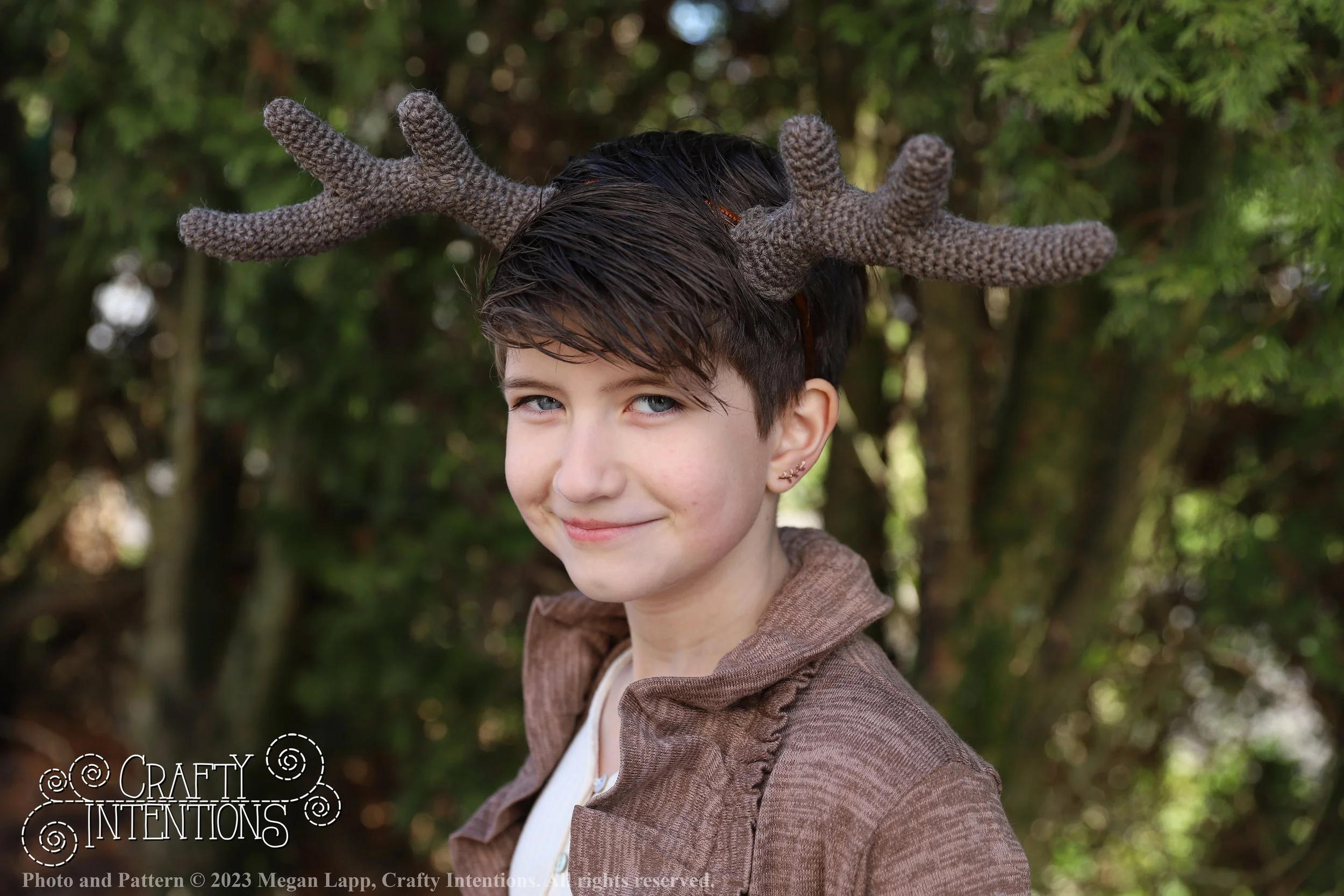 Wearable Woodland Horns Set 3 — Crafty Intentions