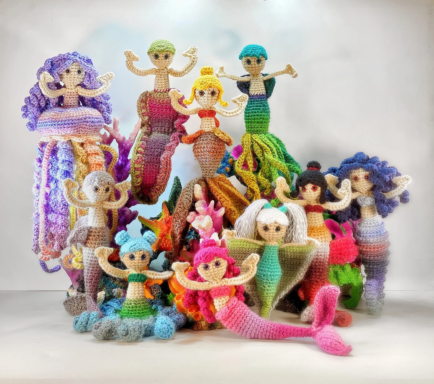 Five Little Mermaids - Set 2 — Crafty Intentions