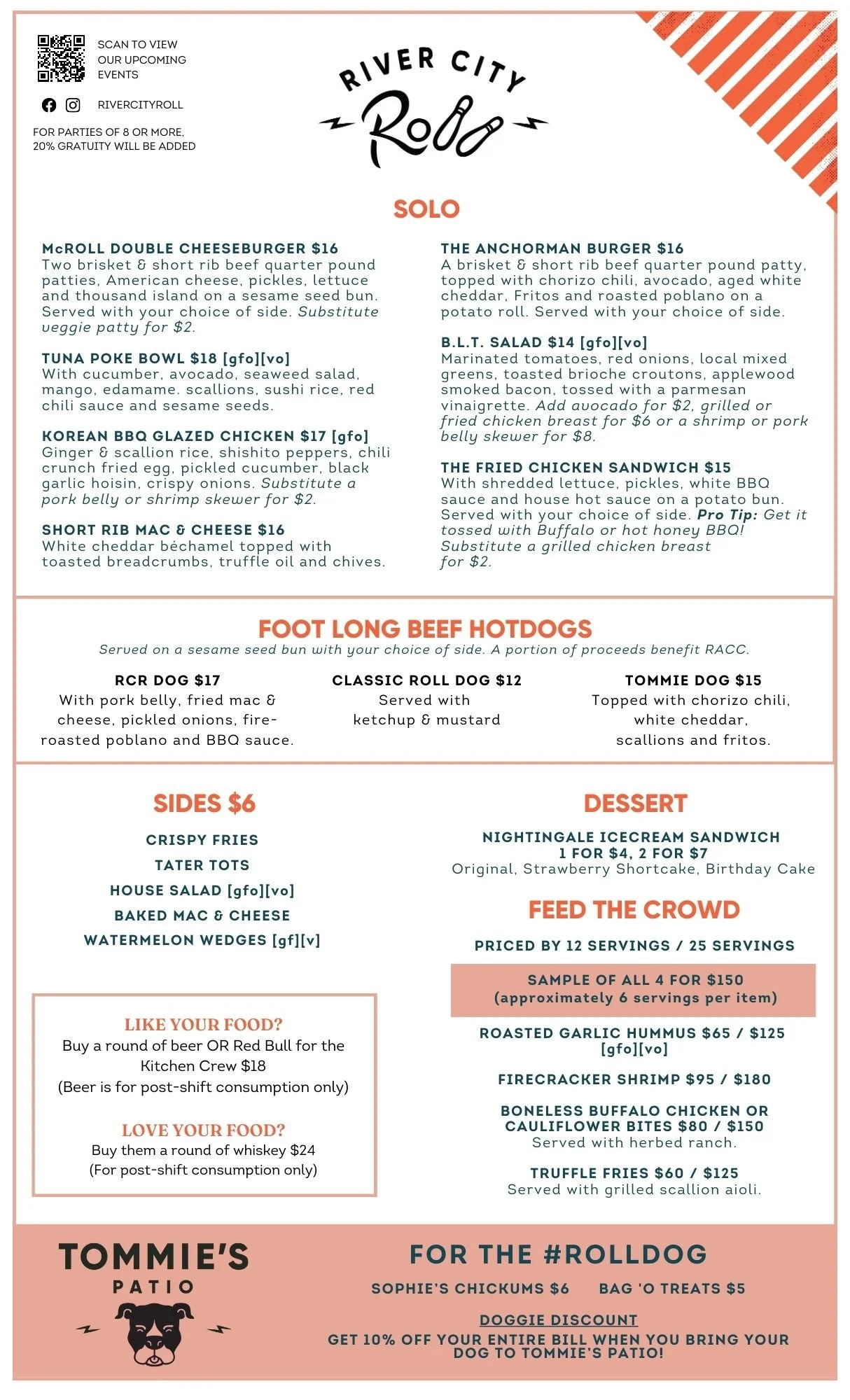 New American Cuisine and Craft Cocktails — River City Roll