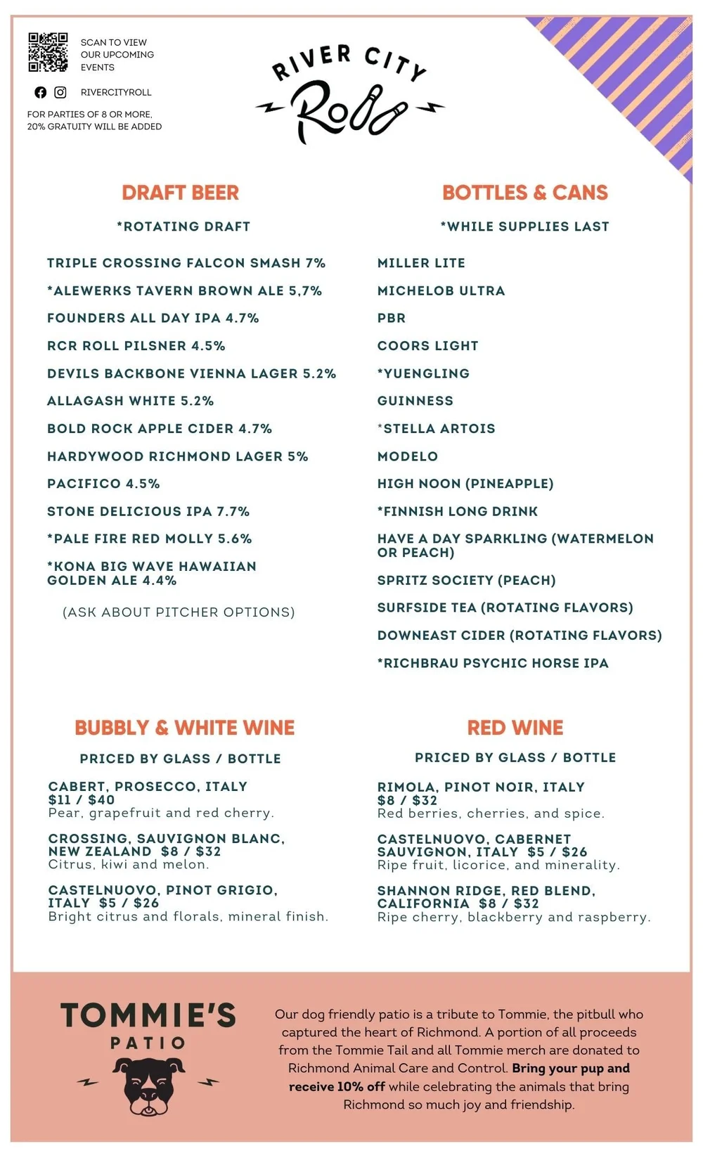 New American Cuisine and Craft Cocktails — River City Roll