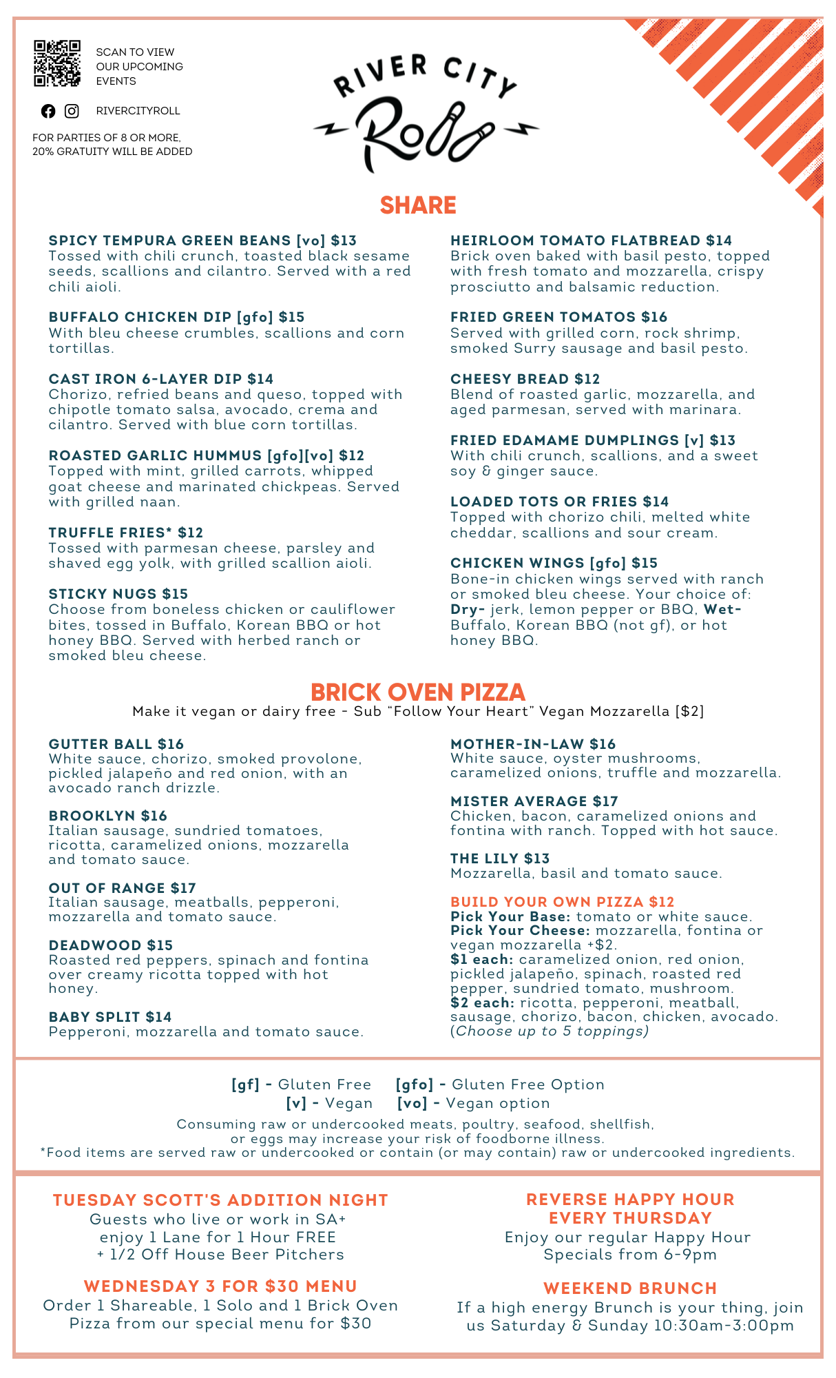 New American Cuisine and Craft Cocktails — River City Roll