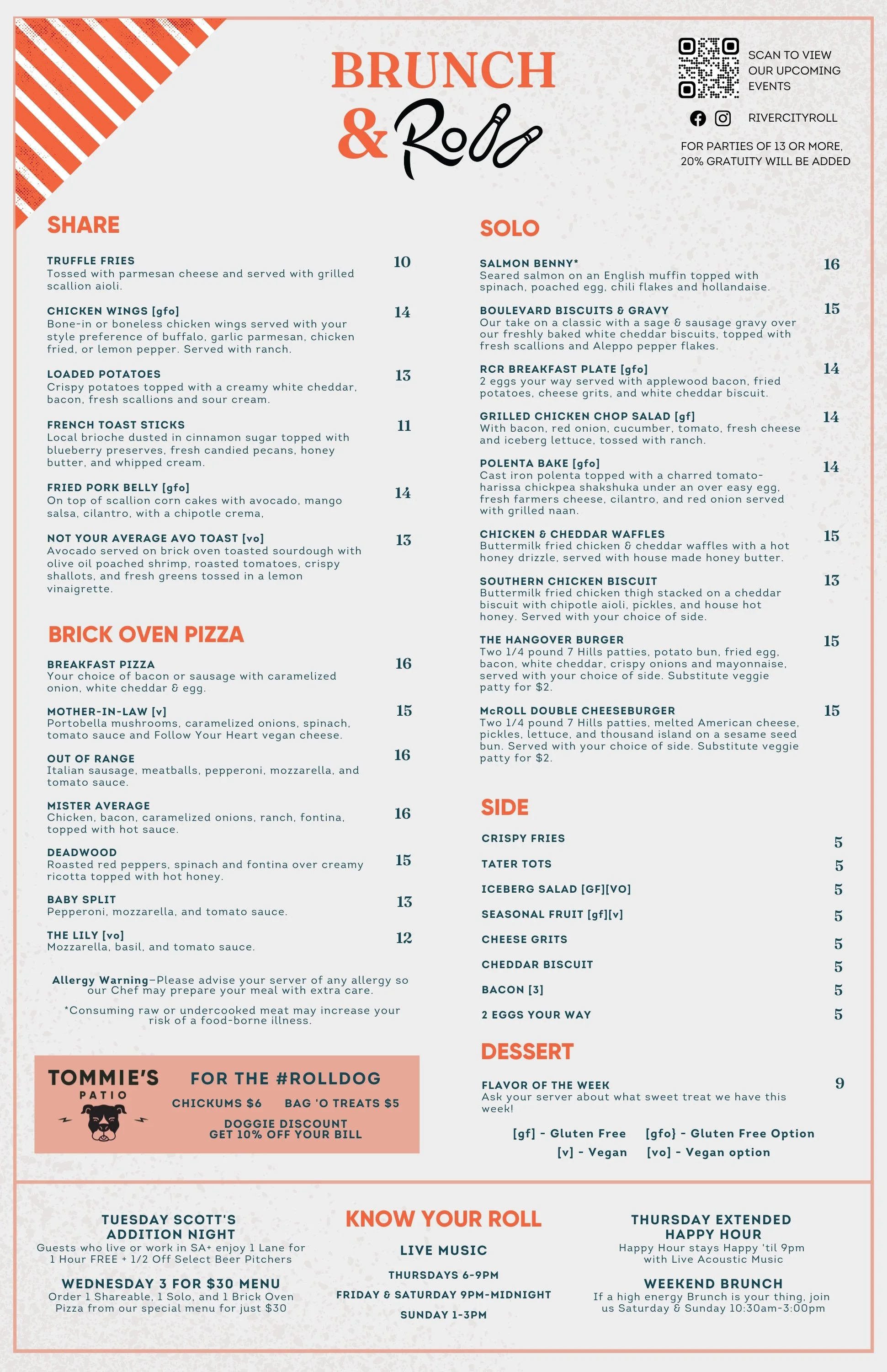 New American Cuisine and Craft Cocktails — River City Roll