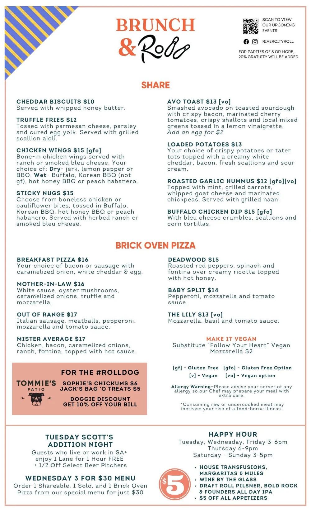 New American Cuisine and Craft Cocktails — River City Roll