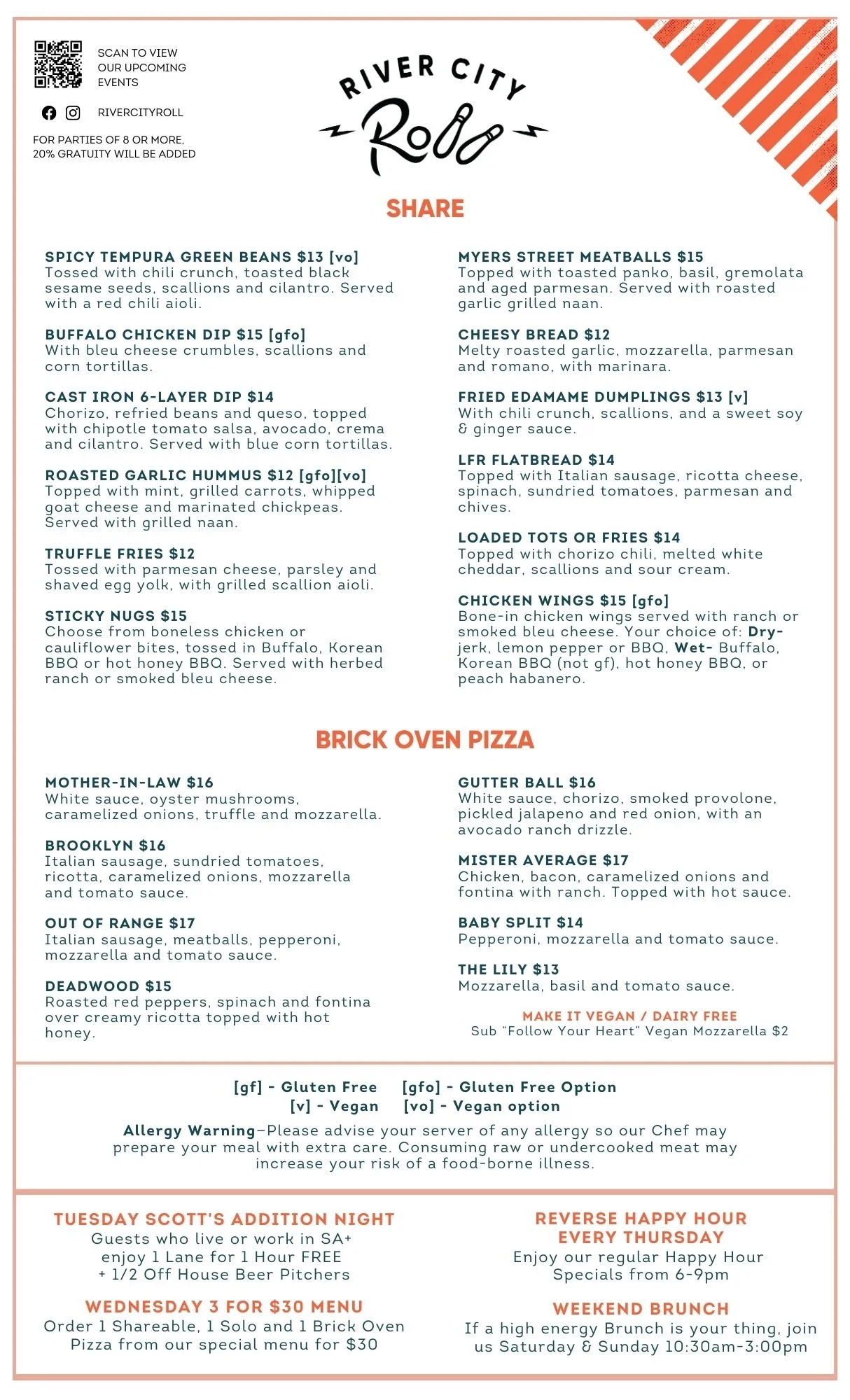 New American Cuisine and Craft Cocktails — River City Roll