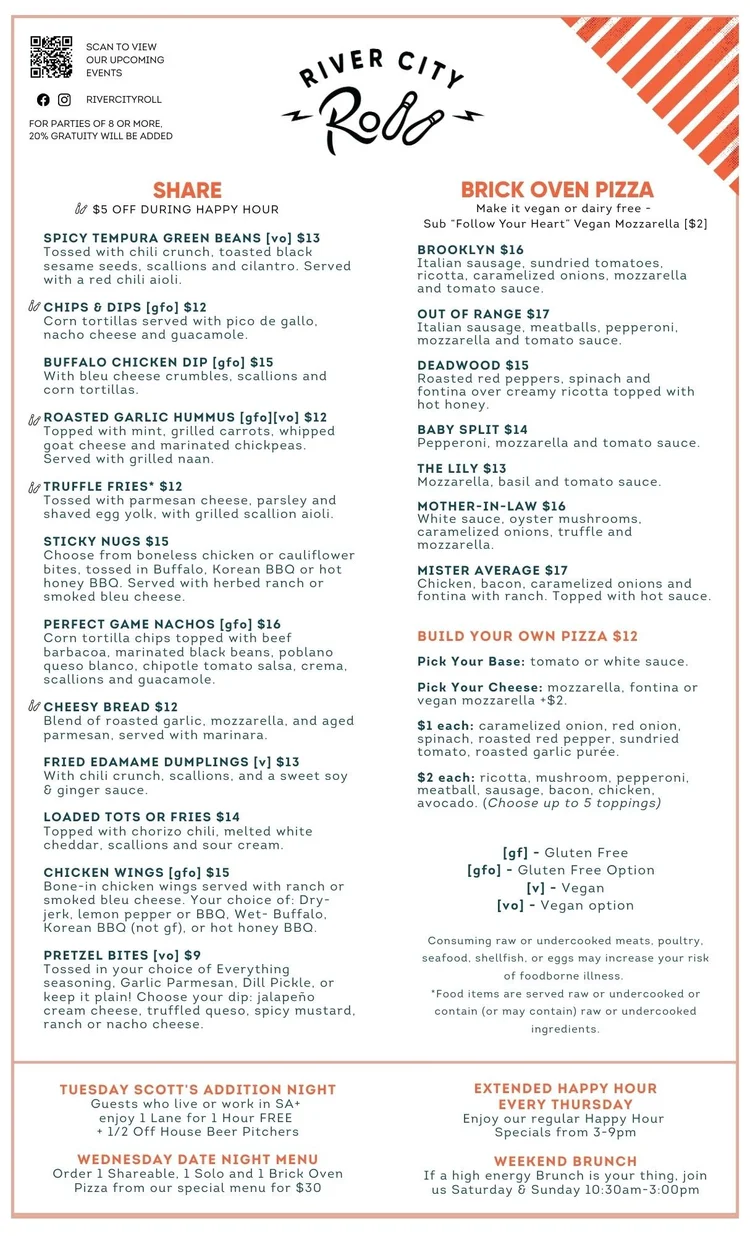 New American Cuisine and Craft Cocktails — River City Roll