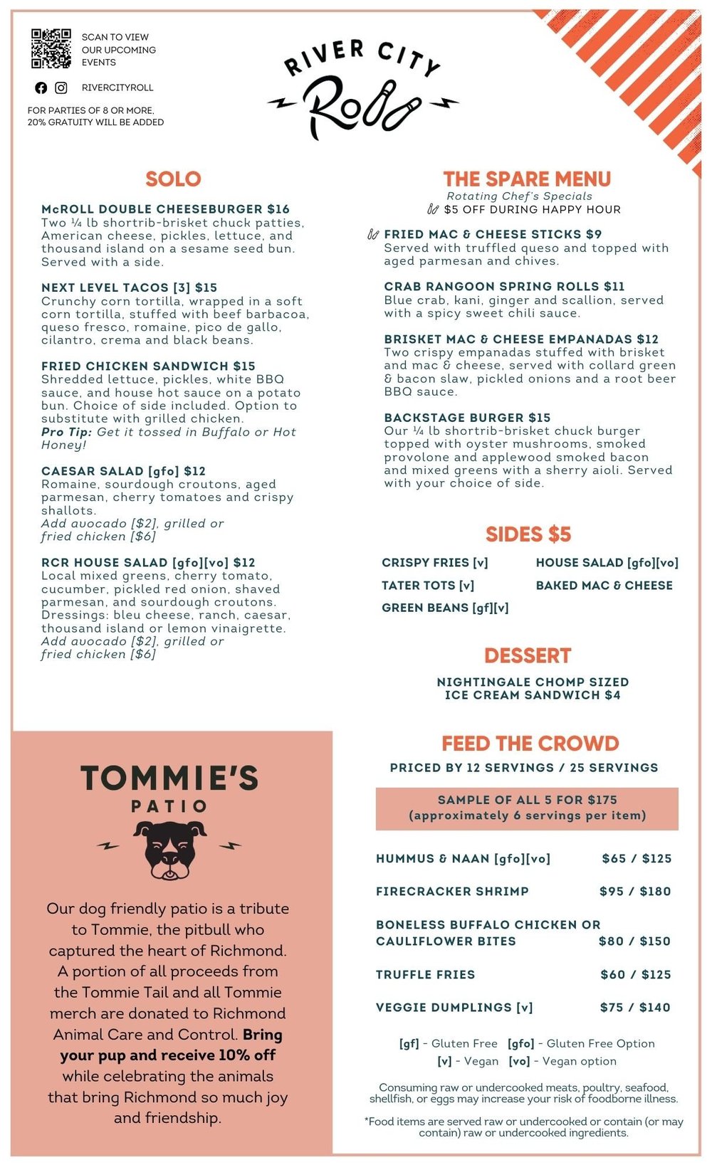 New American Cuisine and Craft Cocktails — River City Roll