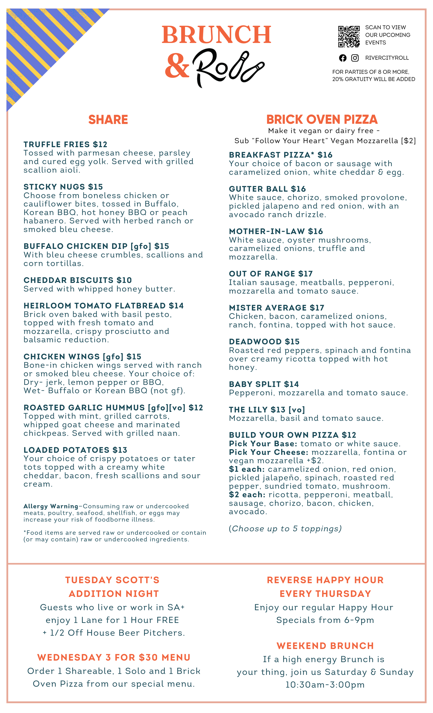 New American Cuisine and Craft Cocktails — River City Roll
