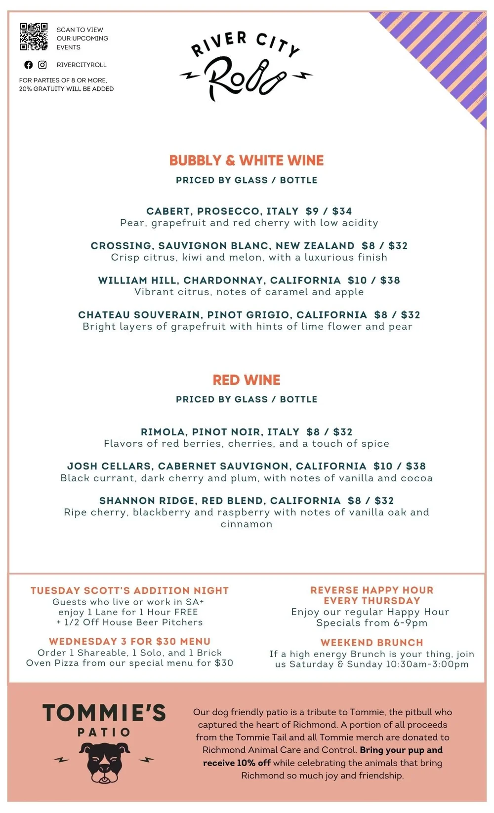 New American Cuisine and Craft Cocktails — River City Roll