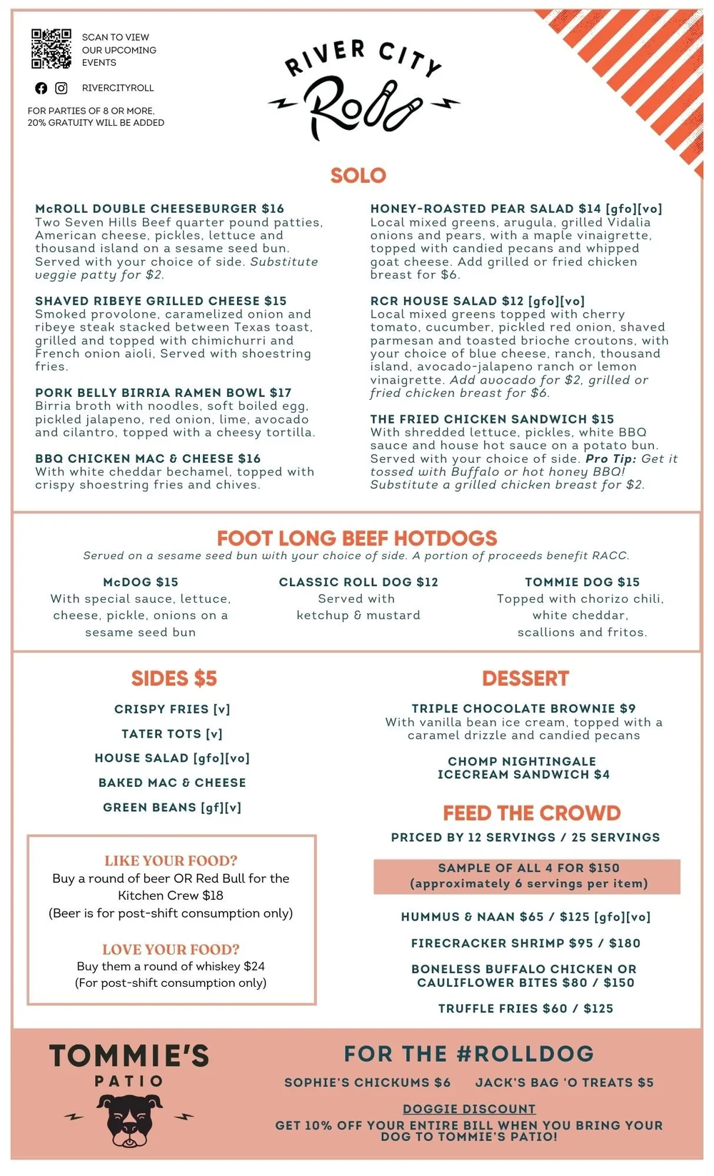 New American Cuisine and Craft Cocktails — River City Roll