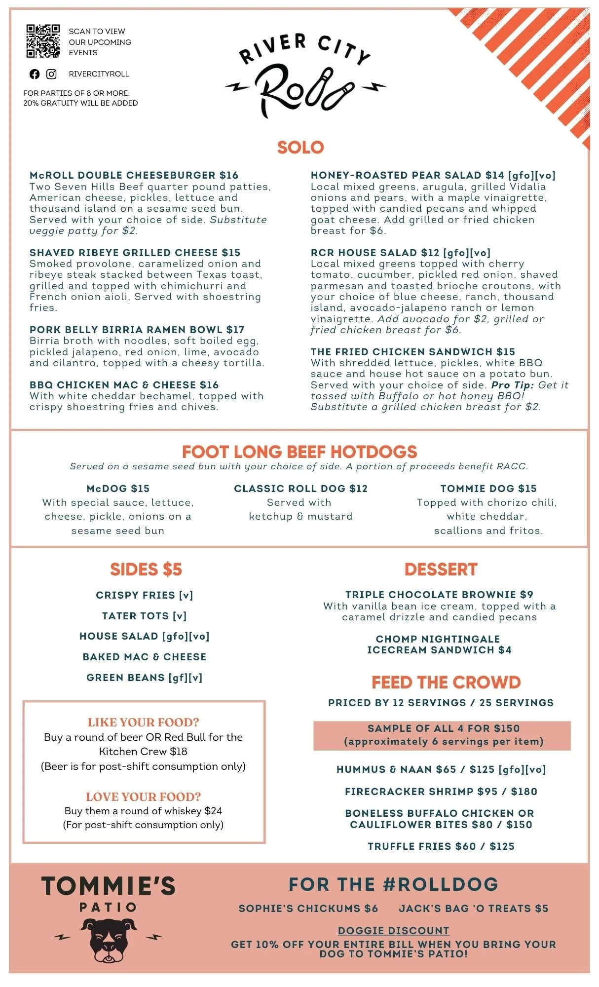 New American Cuisine and Craft Cocktails — River City Roll