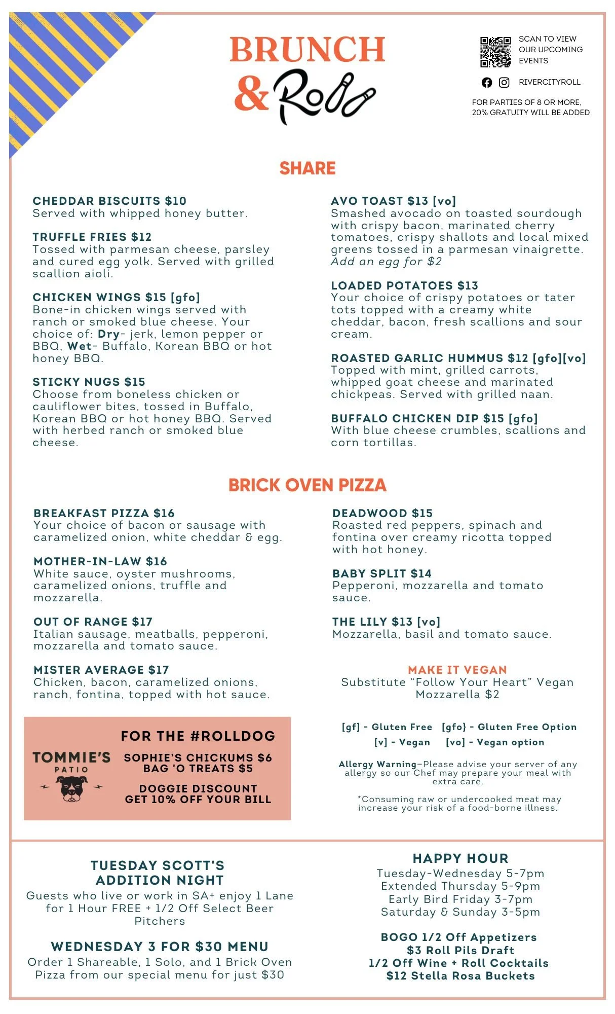 New American Cuisine and Craft Cocktails — River City Roll