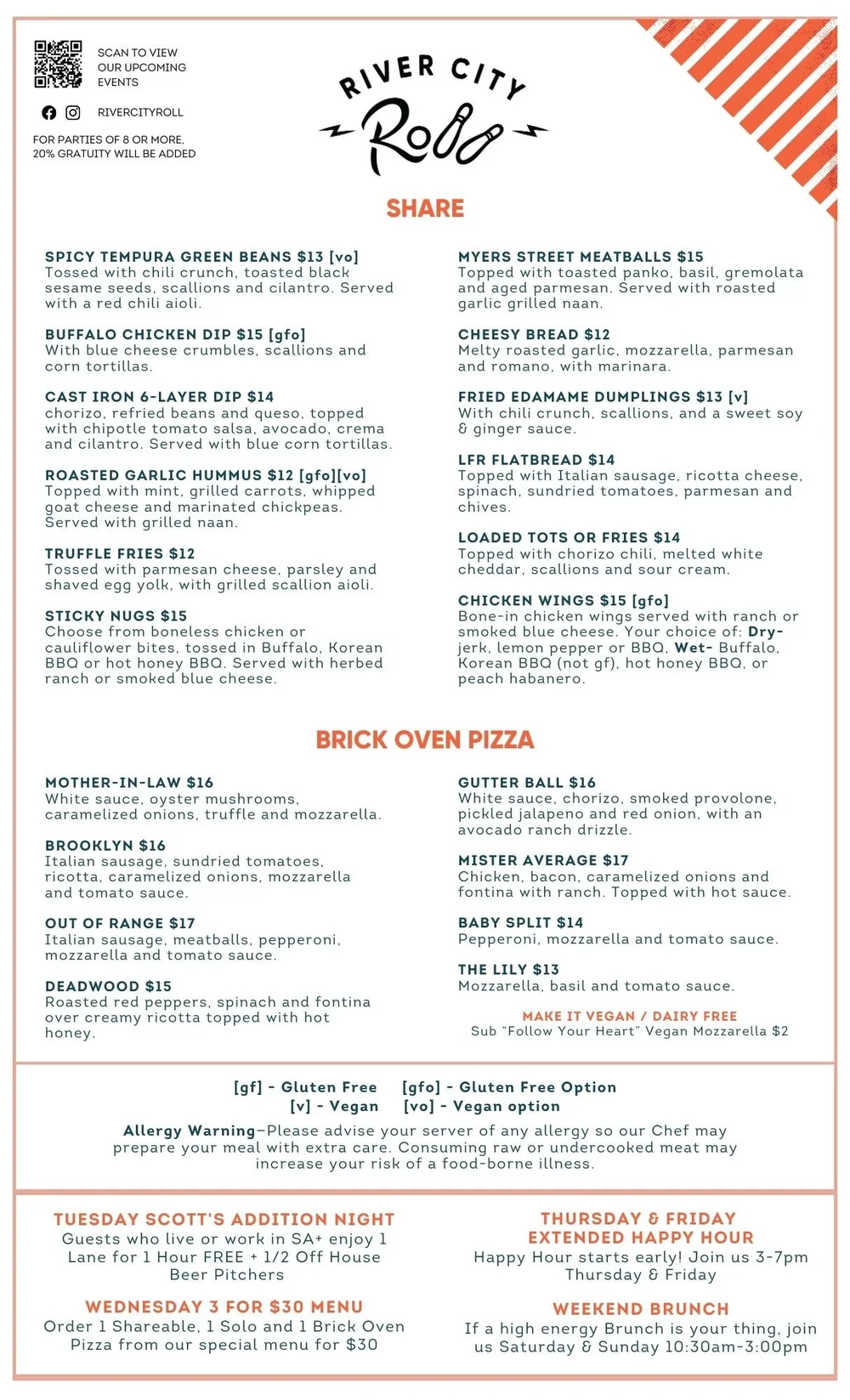 New American Cuisine and Craft Cocktails — River City Roll