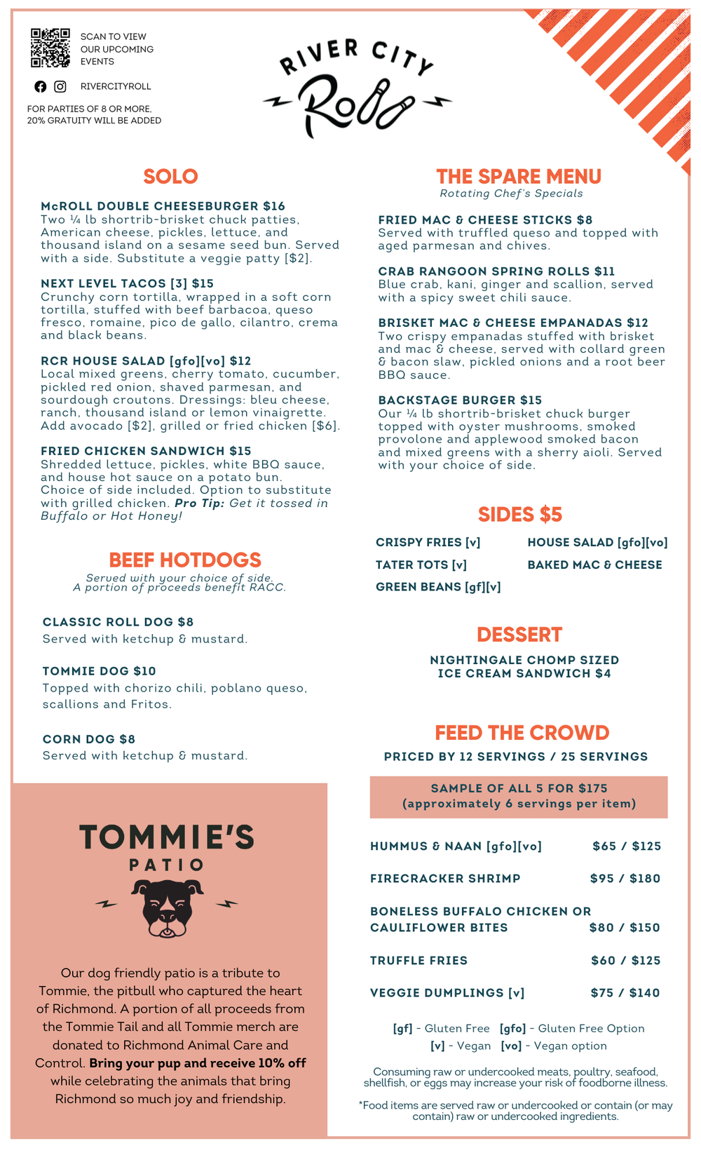 New American Cuisine and Craft Cocktails — River City Roll