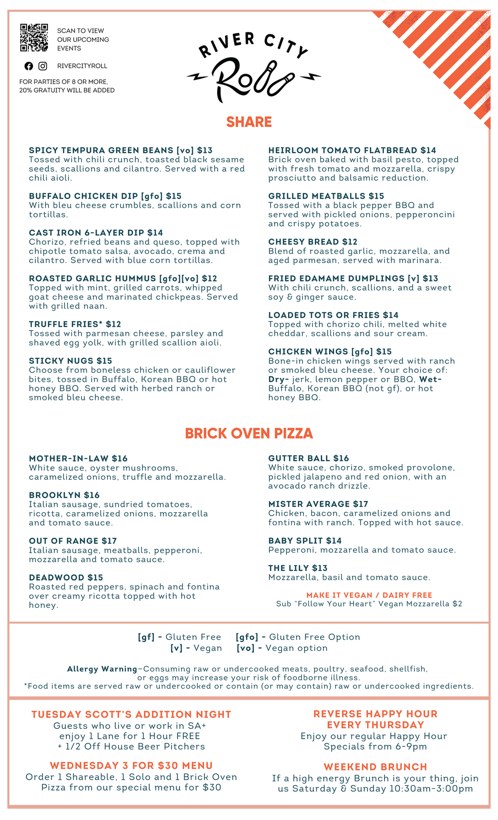 New American Cuisine and Craft Cocktails — River City Roll